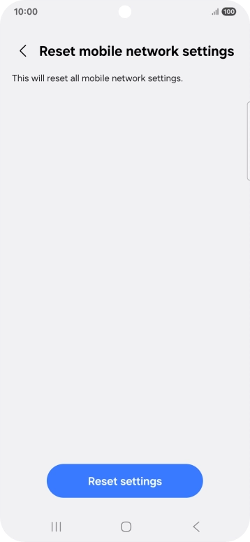 How to reset network settings on your Samsung Galaxy S25+